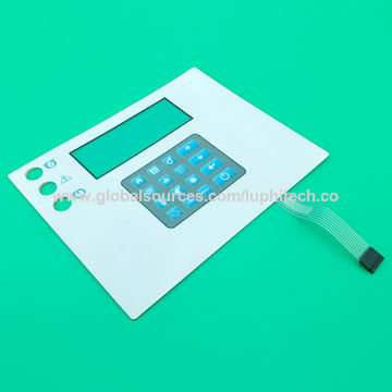 China Customize Metal Dome Tactile Membrane Switch Membrane Keypad with ...
