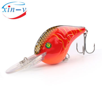 Buy Wholesale China Fishing Lure Deep Diving Big Crankbait 75mm 24g ...