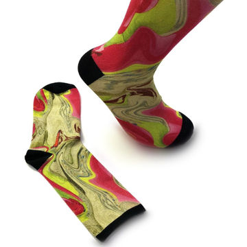 3d printed sock, New 360 degree seamless custom photo design cotton 3d ...