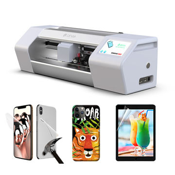 China Devia mobile phone cutting anti shock universal plotter screen protector back film making ...
