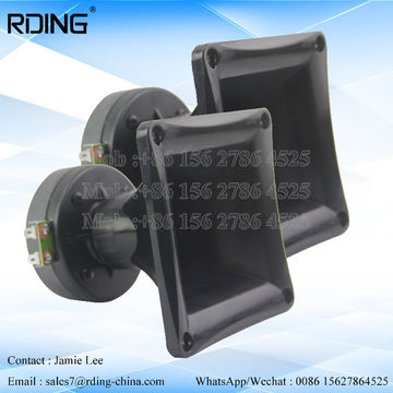 China High quality Tweeter / Horn Driver combo Throat Diameter: 1" on ...