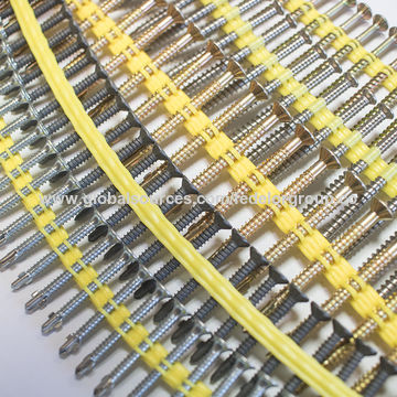China Industrial plastic collated screws on Global Sources,Industrial ...