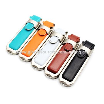 Buy Wholesale China Cheap Price Promotion Usb Flash Drive 4gb 8gb 16gb Leather High Speed Memory ...