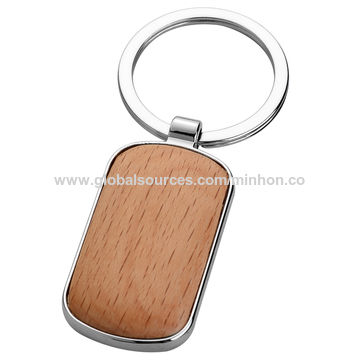 Buy Wholesale China Custom Bench Wood Keychain With Free Logo For ...