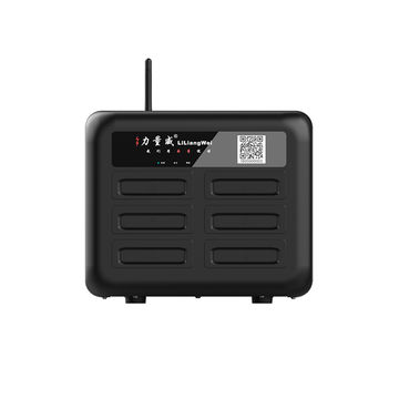 2020 Hot selling 6 slots Portable Sharing Power Bank Charging Station ...