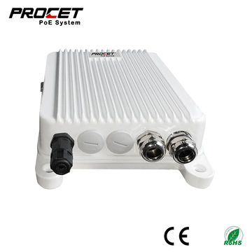PROCET Single Port Networks 60W Outdoor Passive PoE Injector with 6KV ...