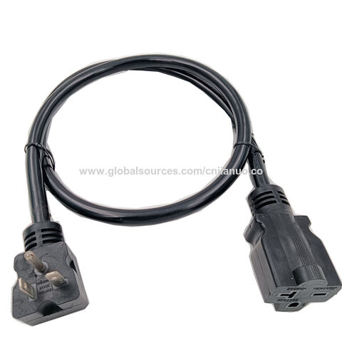 Buy Wholesale China American Power Cord Nema 5-20p To Right Angled Iec ...