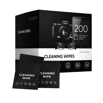 200PCS Lens Wipes - Eye Glasses Cleaning Wipe, Eyeglass Cleaner, Screen ...