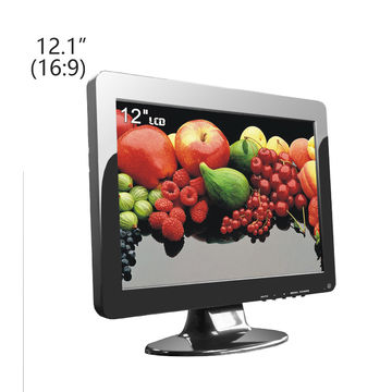 Best Price 12 Inch Lcd Descktop Pc Monitor With Tv Widescreen 16:10 12. ...