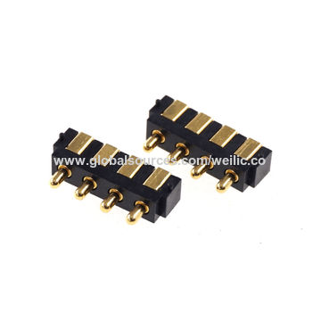 Buy Wholesale China Pogo Pin Connector 4 Pin Smd Horizontal Right Angle ...