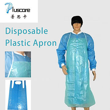 Buy Wholesale China Disposable Plastic Apron Pe Kitchen Plastic Apron ...
