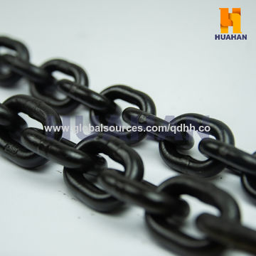 China Grade 80 Chain, EN818-2 STANDARD, BLACK TARRED, INDUSTRIAL ...