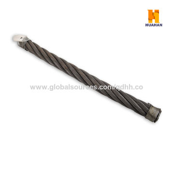 China 18X7+ FC/IWS no spinning steel wire rope, non-galvanized or ...