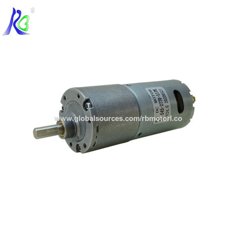 Buy Wholesale China 10400rpm 24v 36mm Rs545 Dc Motor Geared Brushed Dc ...
