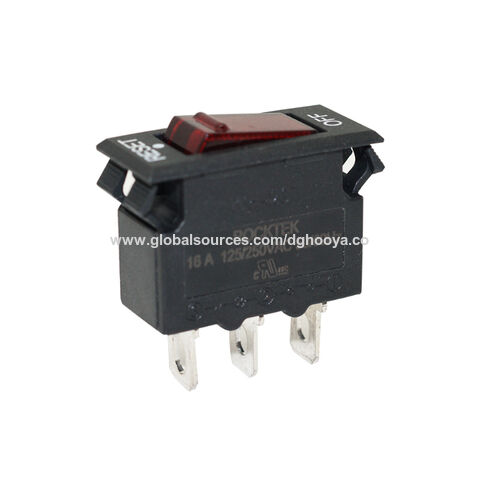 Overload protection seesaw switch two in one overload protection switch ...