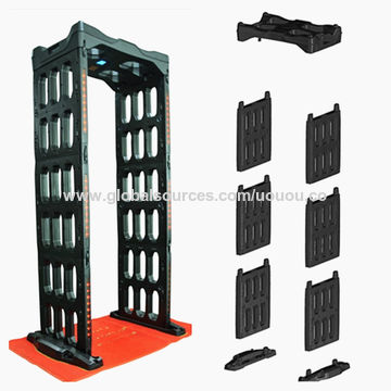 China Collapsible foldable and portable arched walk through metal ...