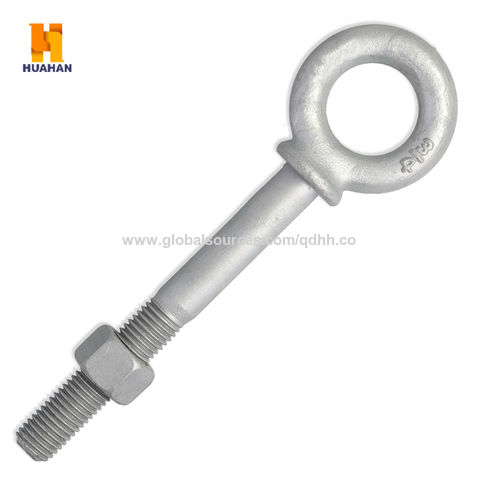 G277 Shoulder Type Nut Eye Bolt, Self Colored/Hot-dip Galvanized, Made ...