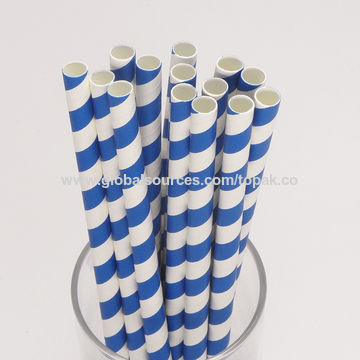 Smoothie Paper Straws, Eco-friendly Paper Straws 8mm 10mm Extra Wide ...