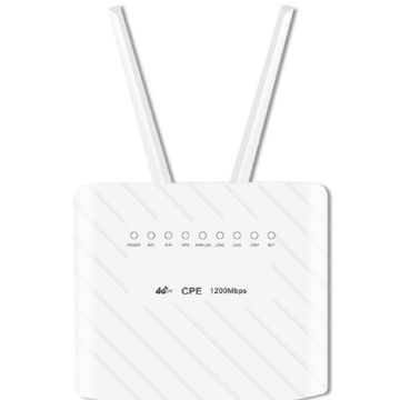 China 1200Mbps 4G LTE CAT6 CPE Dual Bands WiFi on Global Sources,4G LTE ...