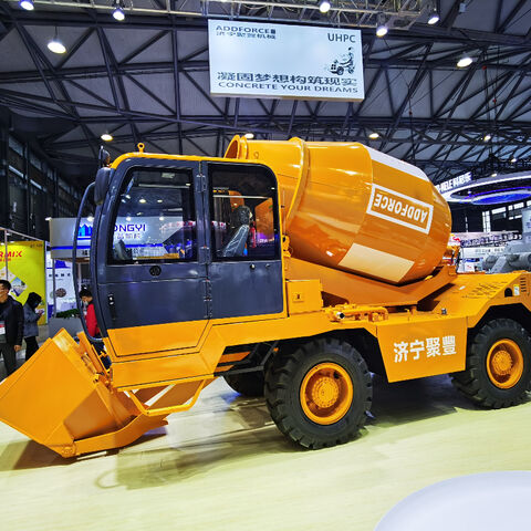 Self-Loading Concrete Mixer, 3.5m3/h Self Loading Mixer Truck ...
