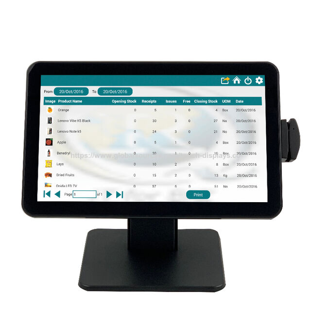 Buy Wholesale China 15.6 Inch Windows Android Pos System All In One ...