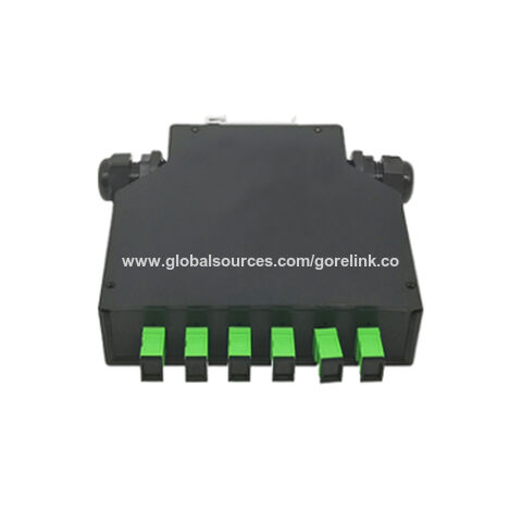 Gorelink DIN Rail Fiber Terminal Wall Box,LC/SC Simplex&Duplex,6 port ...