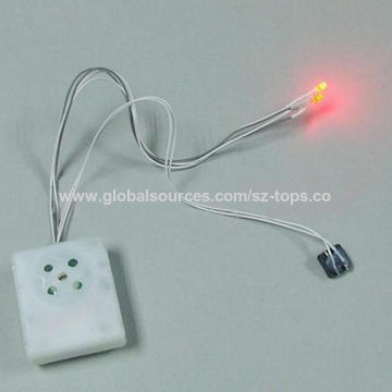 China LED flashing sound box with your custom message,recordable on ...