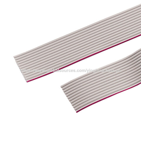 Buy Wholesale China 1.27 Pitch 24awg Ul2651 Flat Cable - Gray Ribbon ...