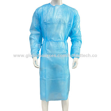 Buy Wholesale China Disposable Level 2 Impervious Isolation Gown Poly ...