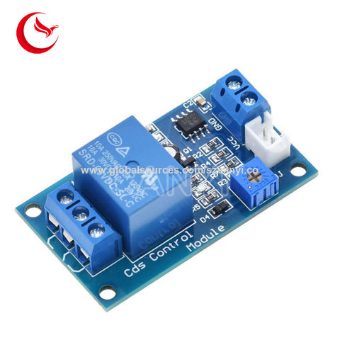 Custom pcb board DC 5V / 12V light control switch photoresistor relay ...