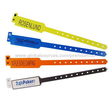 Buy Wholesale China Events & Party Bracelet Neon Color Custom Lock Id ...