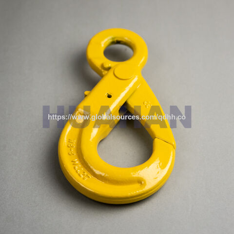 Buy Wholesale China G80 Drop Forged Eye Self-locking Safety Hook ...