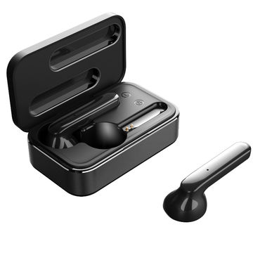China Rectangle Semi-in-ear Touch Earbuds Wireless Earphones BT 5.0 ...