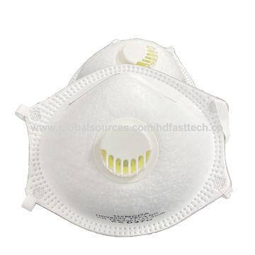 Buy Wholesale China Head Loop Breathable Valved Ffp3 Cup Face Mask With ...
