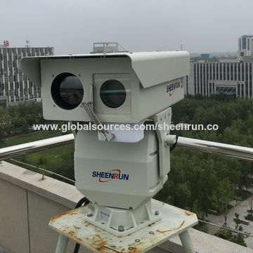 Long ranage forest fireproof pantilt zooming optical & thermal camera ...