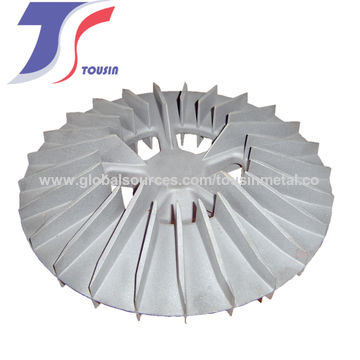 China Casting impelle Investment casting precision casting stainless ...