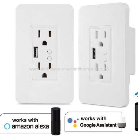 Buy Wholesale China 15a Us Smart Socket With Usb Double Outlets ...