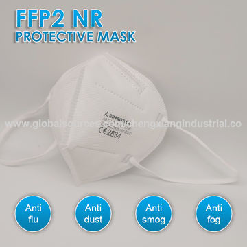 Ffp2 Mask White List Kn95 Mask Protective Respirator Ce Certificated ...