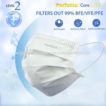 Vietnam 3-ply PERFETTA MODERATE Medical Disposable High Filtration Face ...