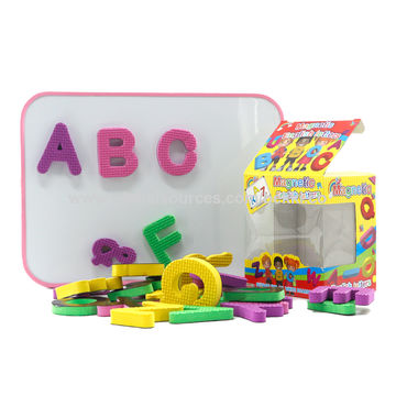 Custom Toys Kids Educational Eva Foam Magnetic Alphabet Letters Toys ...