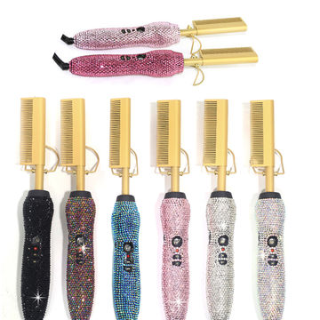 Buy Wholesale China Rhinestone Ionizer Hair One Step Brush And Styler ...