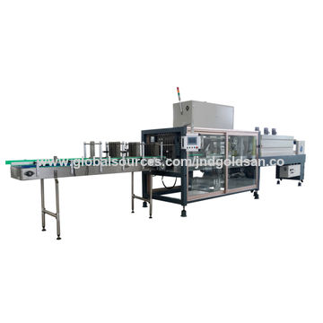 Automatic thermo shrinkage package machine;overwrapping shrink machine ...