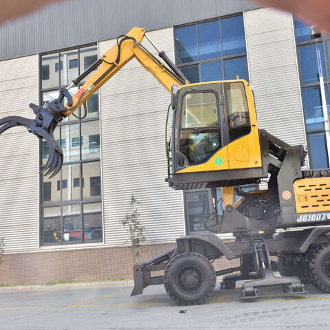 Buy Wholesale China Wheeled Log Grapple Excavator For Sale & Wood ...