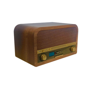 Buy Wholesale China Antique Wood Cd Player Dab Fm Radio & Cd Player at ...