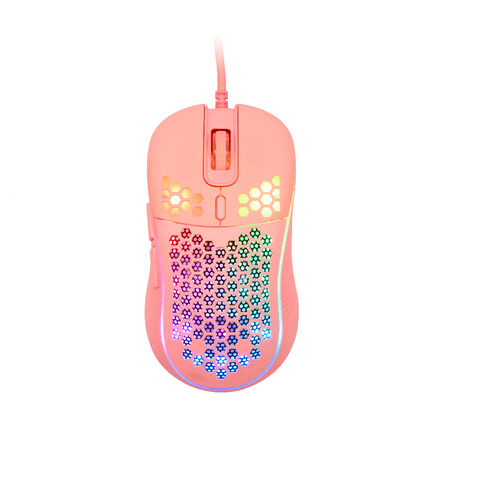 Low Price Big Selling Gamimg Mice Gaming Mouse Pink Color High DPI for ...