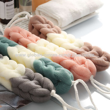 Buy Wholesale China Color Bath Strip Rubbing Back Long Soft Foam Bath ...