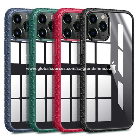 Buy Wholesale China Oem Tpu Pc Shockproof Clear Phone Cases Slim Woven ...