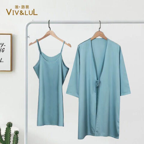 Buy Wholesale China Viv&lul Tencel Cotton Sling For Home Wear & Pajamas ...
