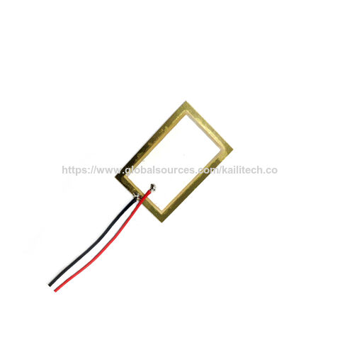 Buy Wholesale China Kd 30*20mm Rectangular Pre-wired Piezo Discs, 2.0 ...
