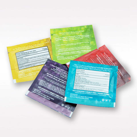 Oem Custom Fda Disposable Individual Hand Wipe Single Sachet Cleaning ...